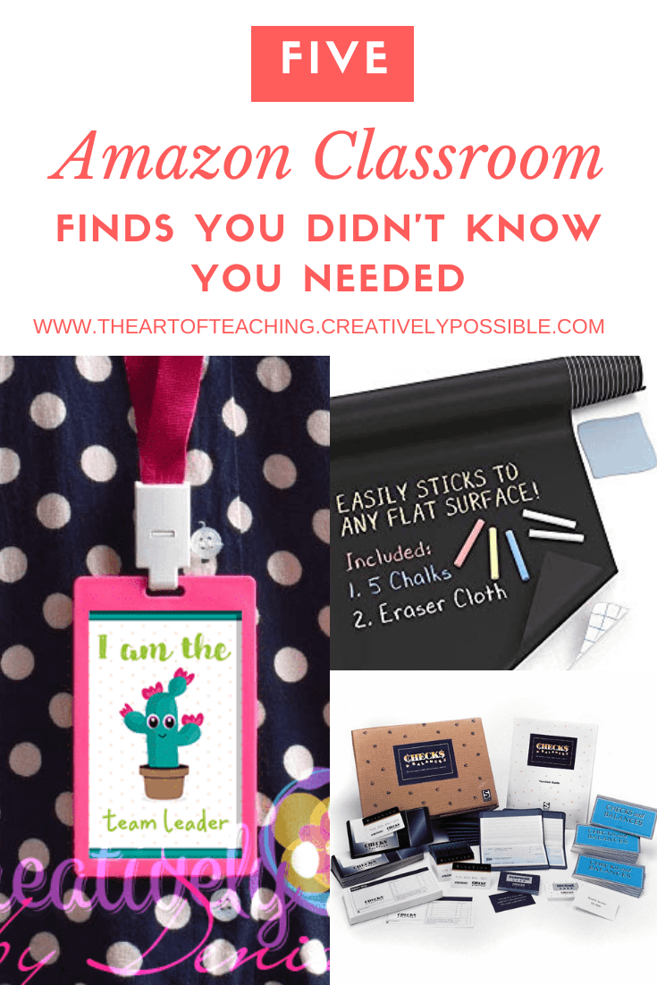 5 Amazon classroom finds you didn't know you needed - The art of ...